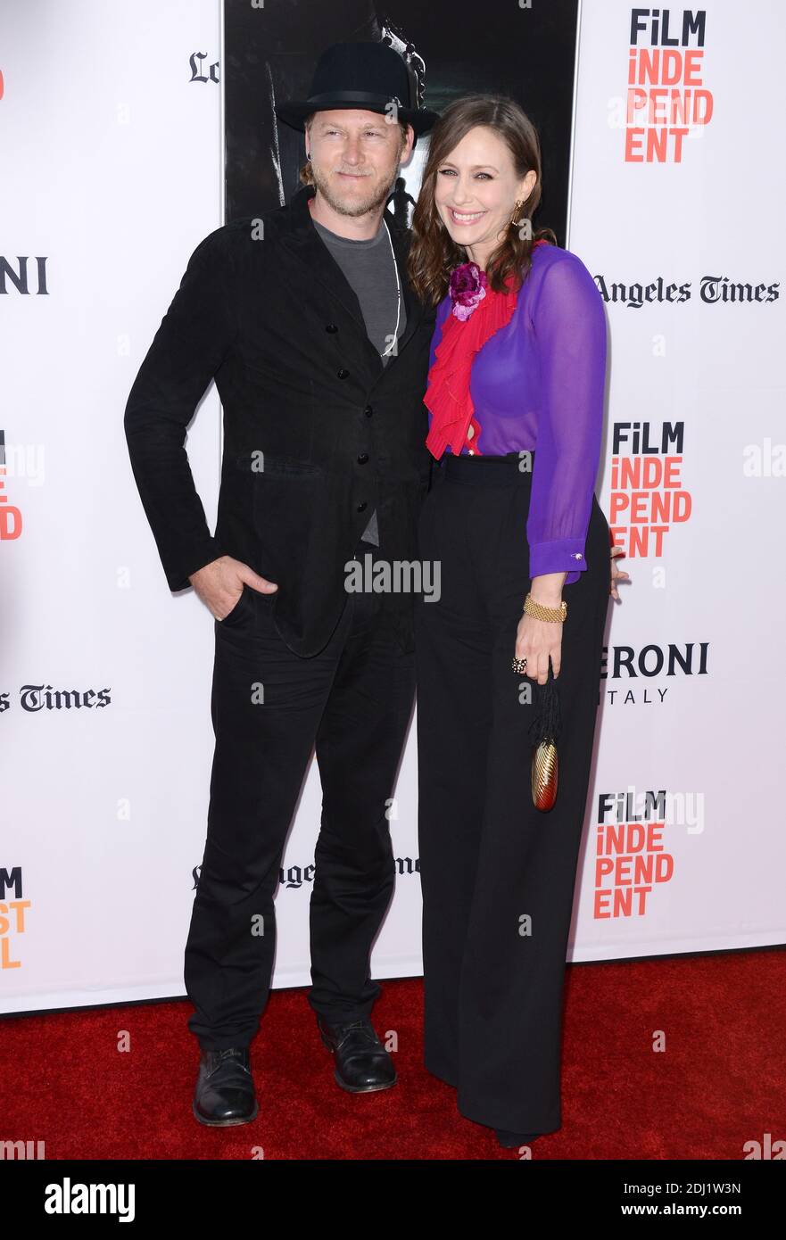 Renn Hawkey and Vera Farmiga attend the premiere of 'The Conjuring 2 ...
