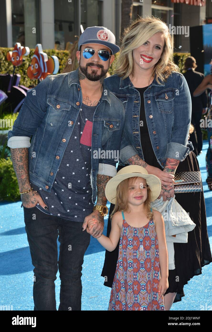 A.J. McLean attends the World Premiere of Disney-Pixar's 'Finding Dory ...