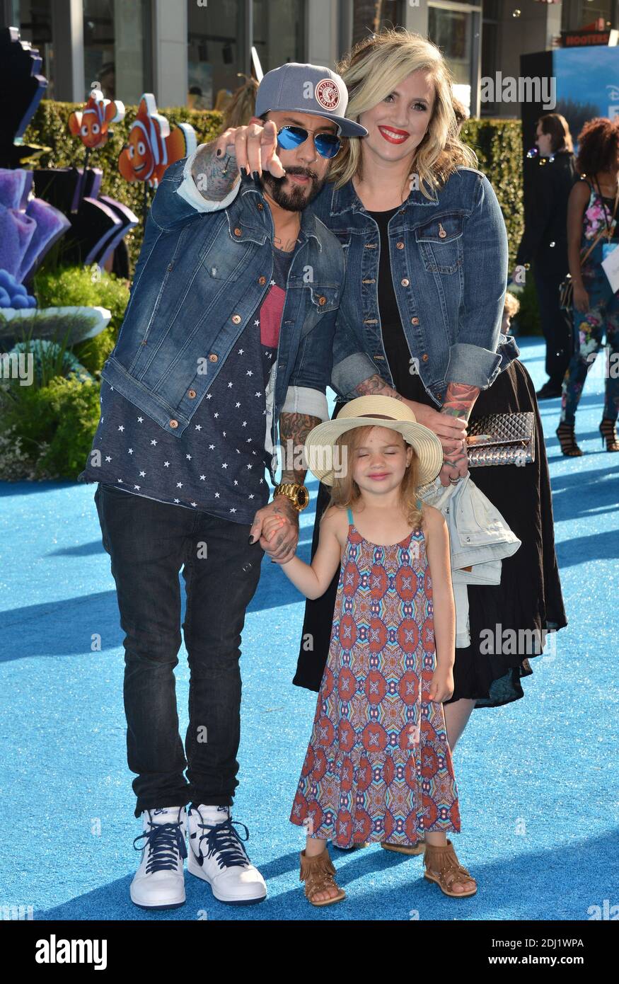 A.J. McLean attends the World Premiere of Disney-Pixar's 'Finding Dory ...