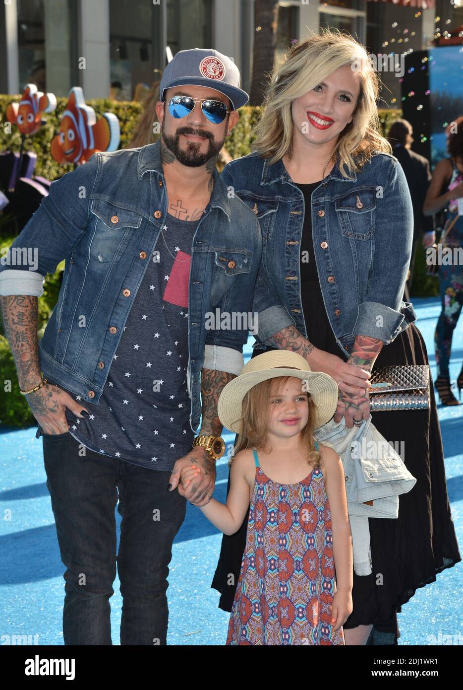 A.J. McLean attends the World Premiere of Disney-Pixar's 'Finding Dory ...