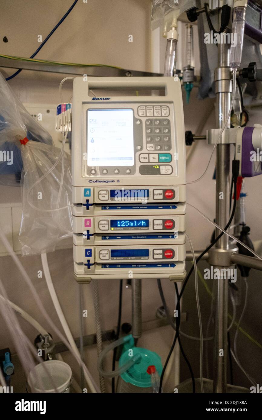 Report at the intensive care unit of the Liege hospital very impacted ...