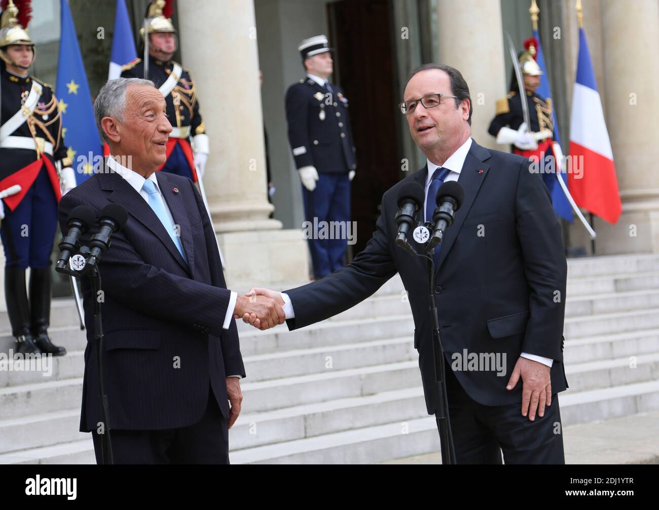 Marcelo rebelo de sousa 2016 paris hi-res stock photography and images ...