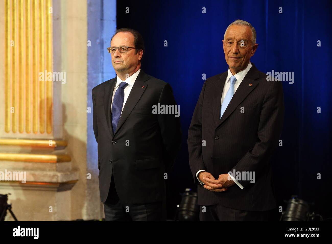 Marcelo rebelo de sousa 2016 paris hi-res stock photography and images ...