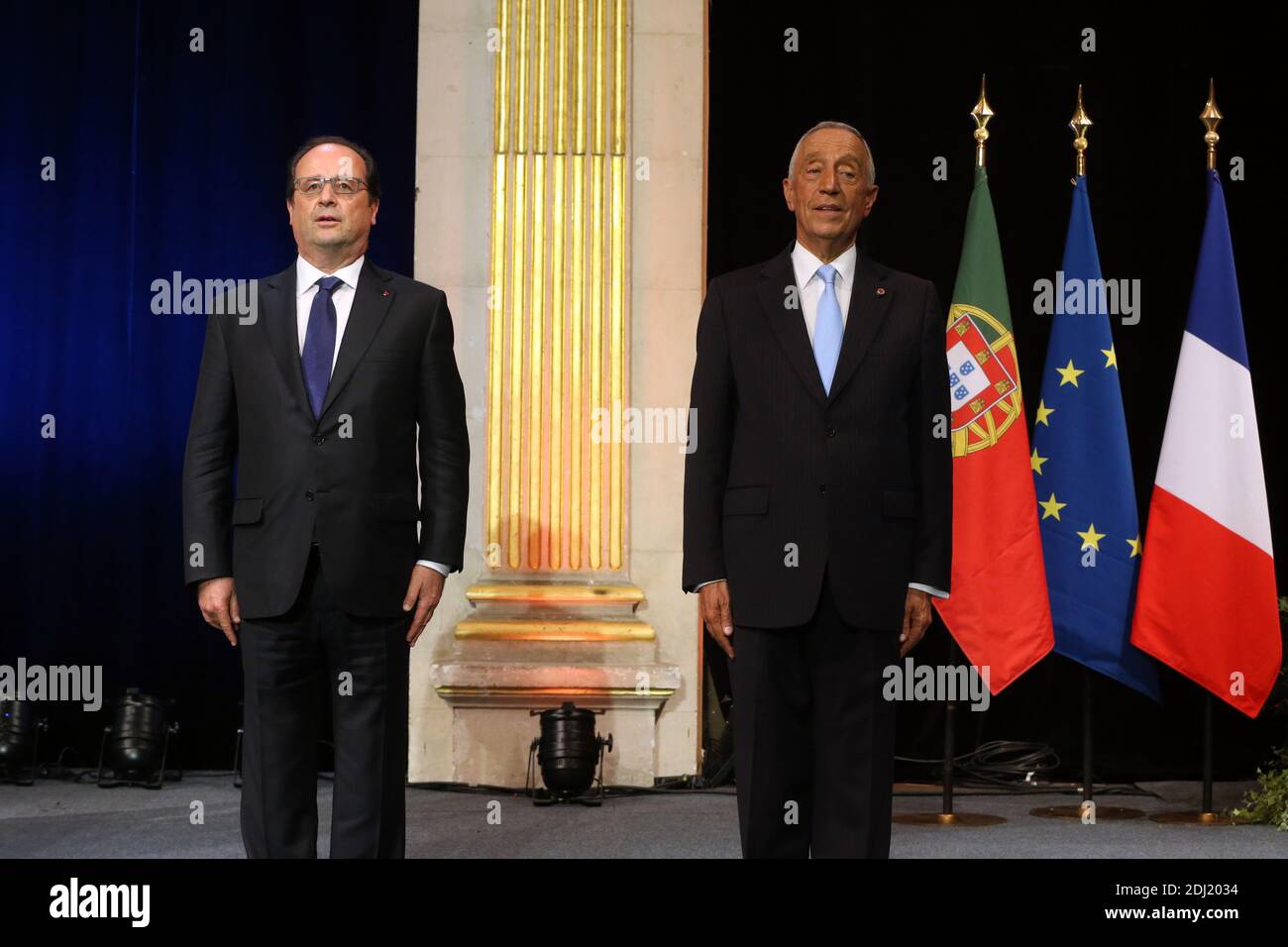 Marcelo rebelo de sousa 2016 paris hi-res stock photography and images ...