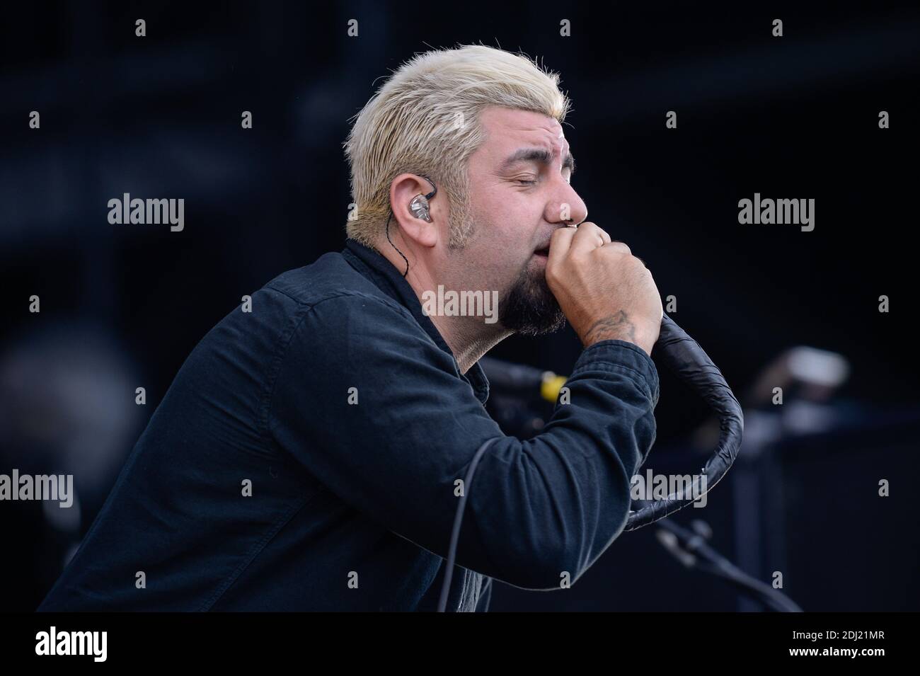 Deftones performing live during the 1st edition of the Download ...