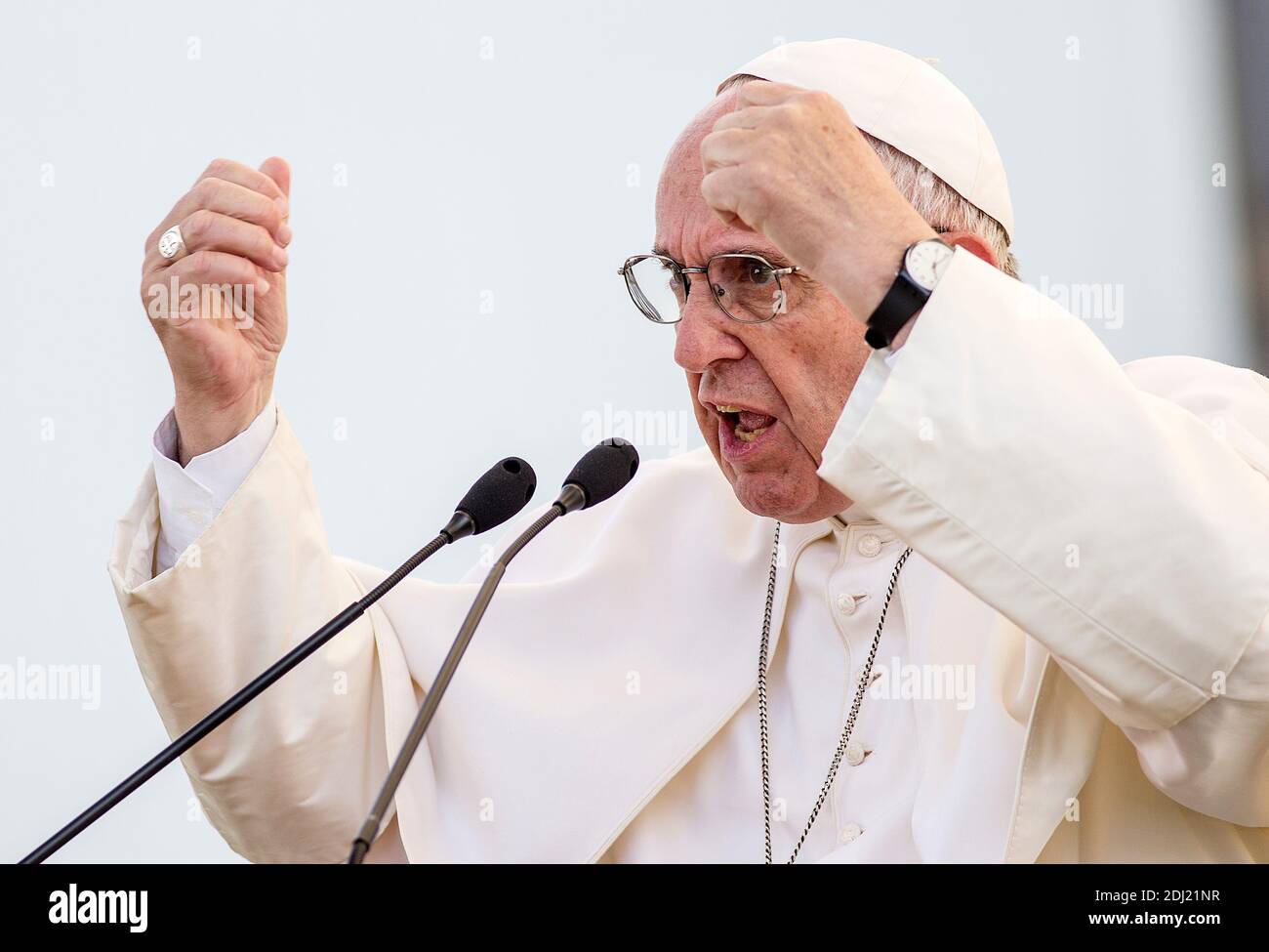 Pope Francis visited the United Nations World Food Program headquarters ...