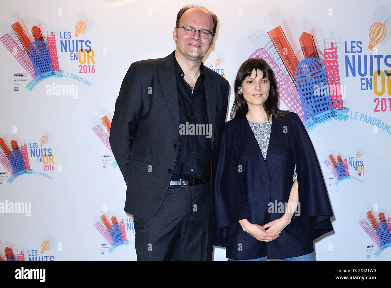 Jean-Pierre Ameris et Cecile Dubrocq assistent au Diner de Gala Nuits ...