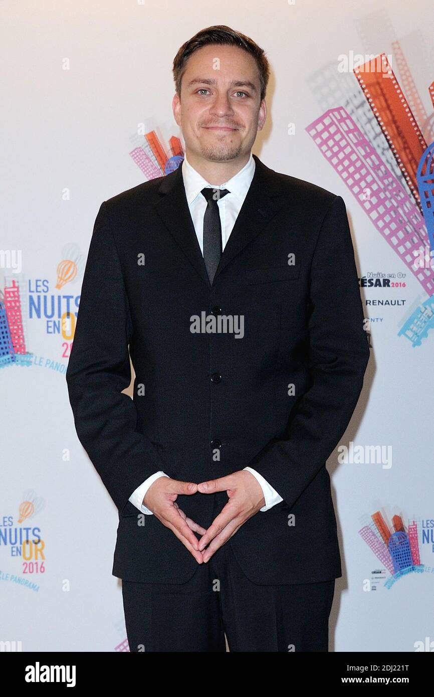 Patrick Vollrath assiste au Diner de Gala Nuits en Or 2016 a l'Unesco a ...