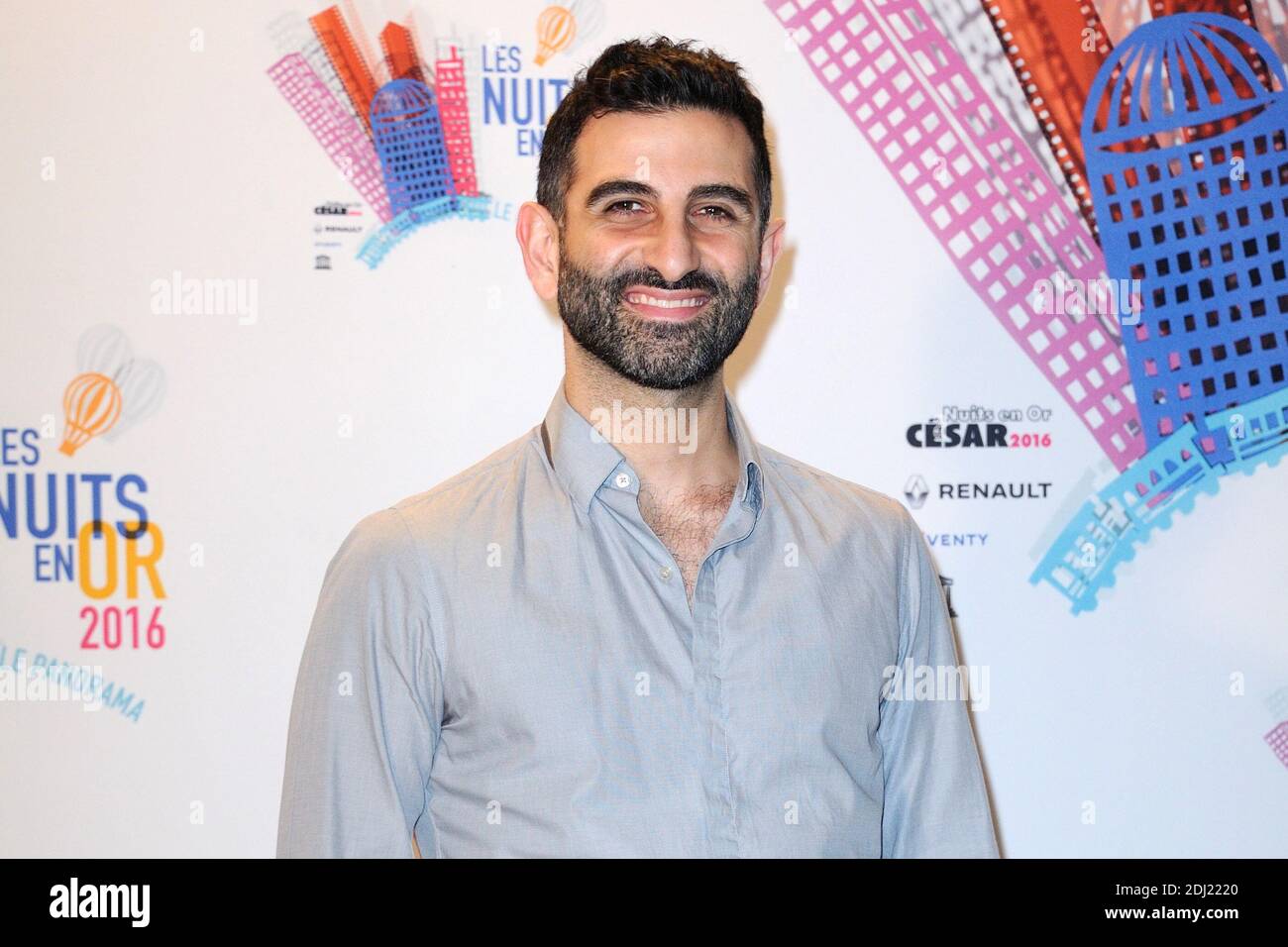 Kheiron assiste au Diner de Gala Nuits en Or 2016 a l'Unesco a Paris ...