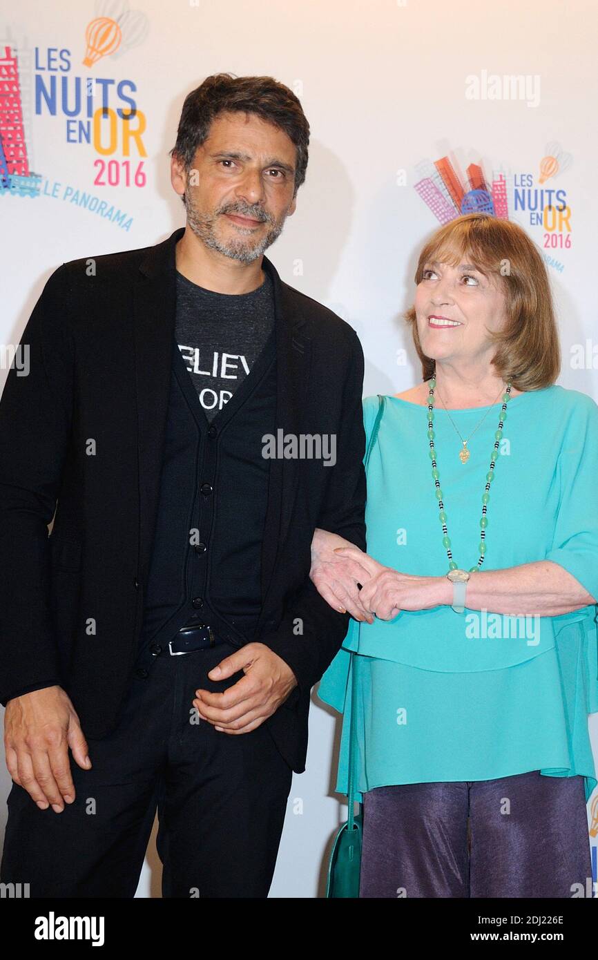 Pascal Elbe et Carmen Maura assistent au Diner de Gala Nuits en Or 2016 ...