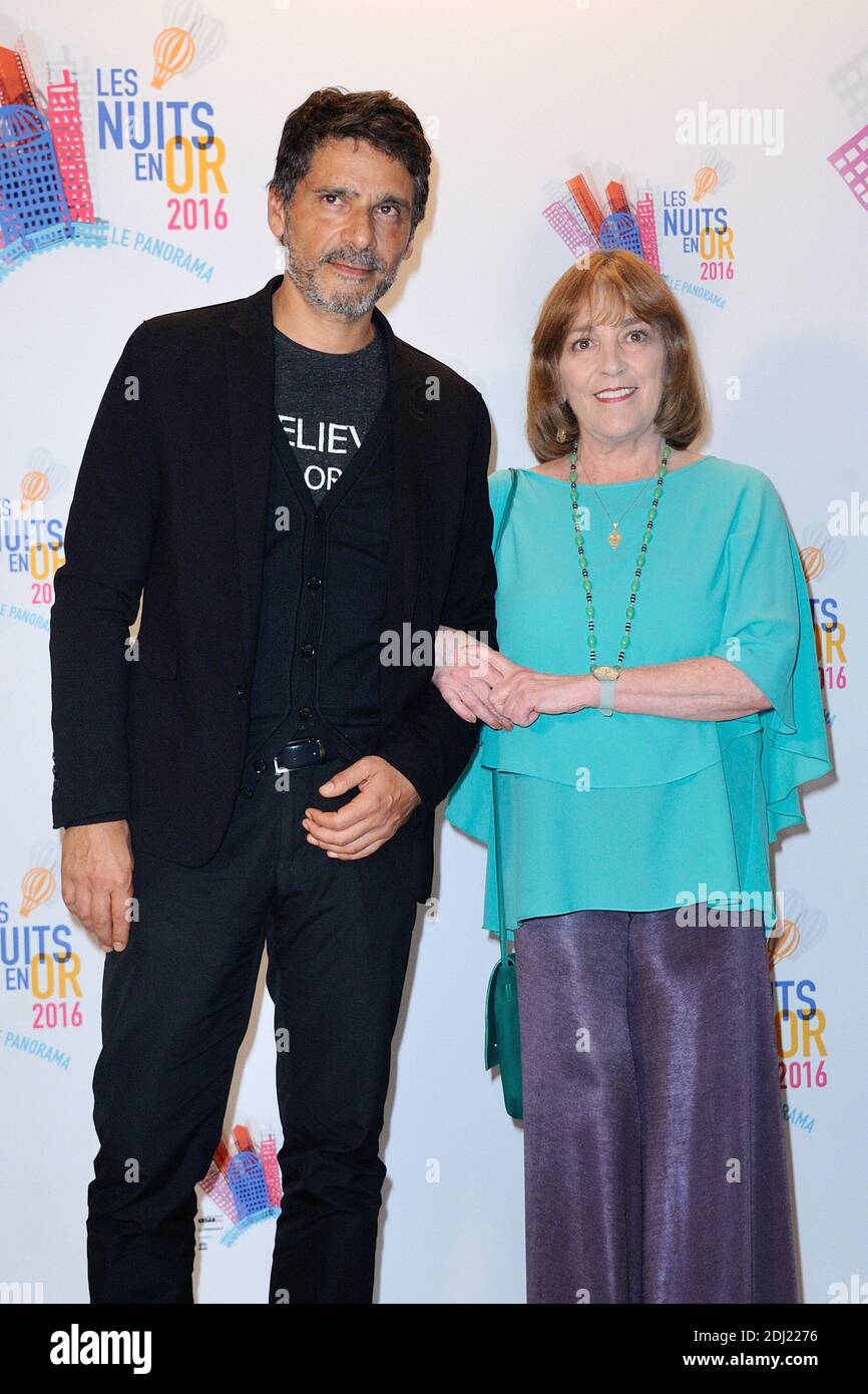 Pascal Elbe et Carmen Maura assistent au Diner de Gala Nuits en Or 2016 ...