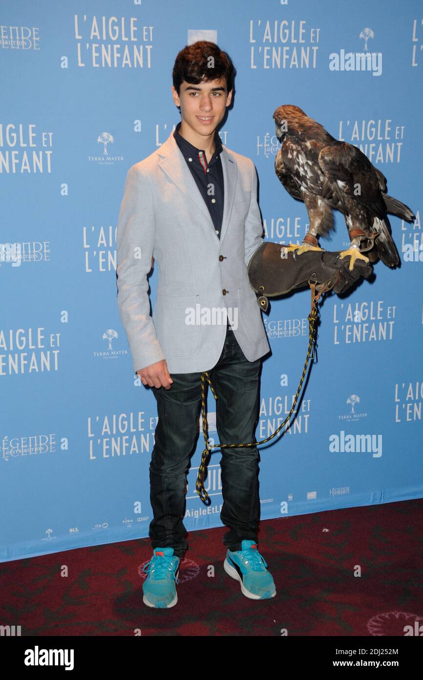 Manuel Camacho attends the premiere of 'L'Aigle et l'Enfant' held at ...