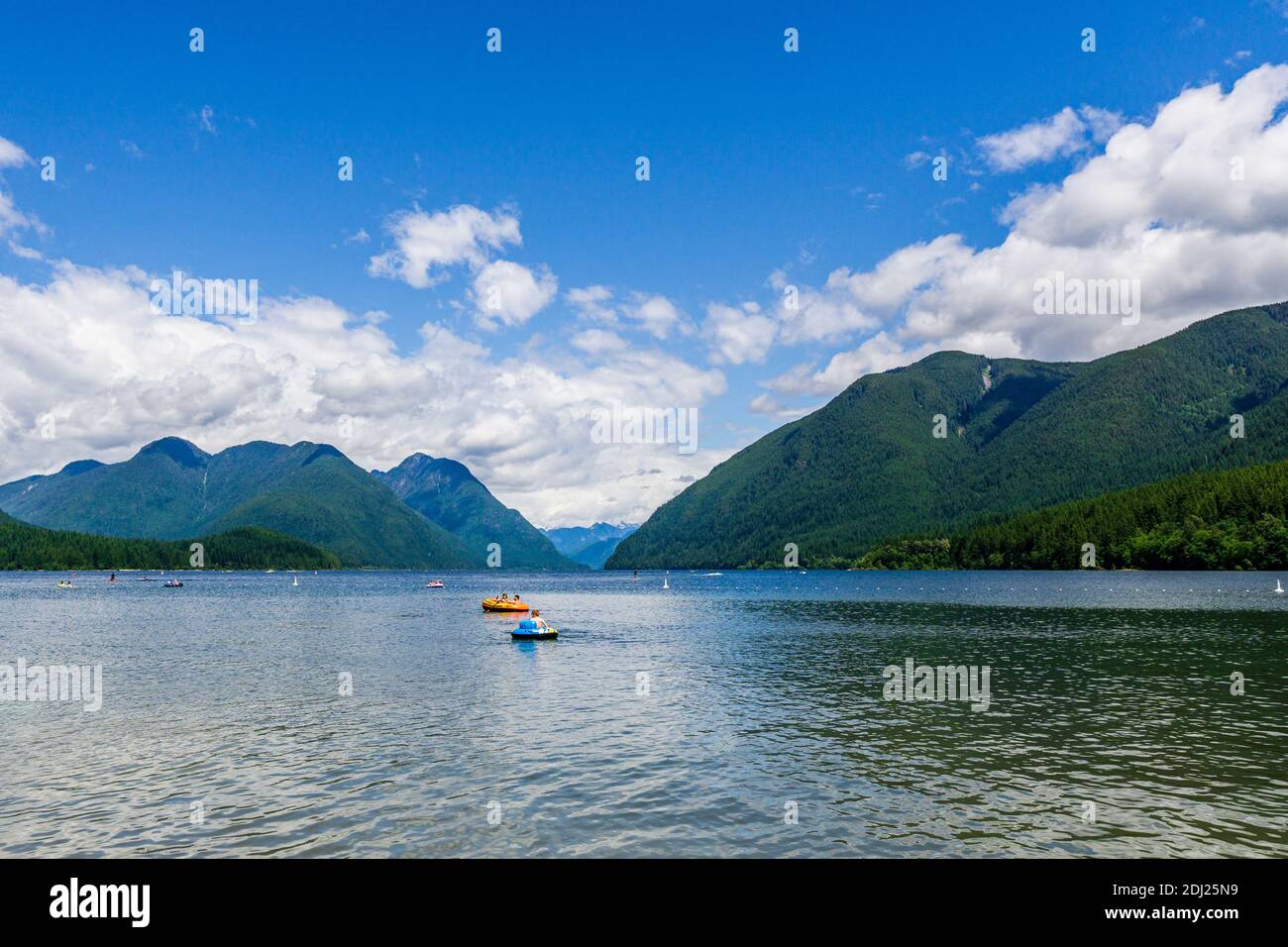 MAPLE RIDGE, CANADA - JUNE 28, 2020: Alouette Lake view from South ...