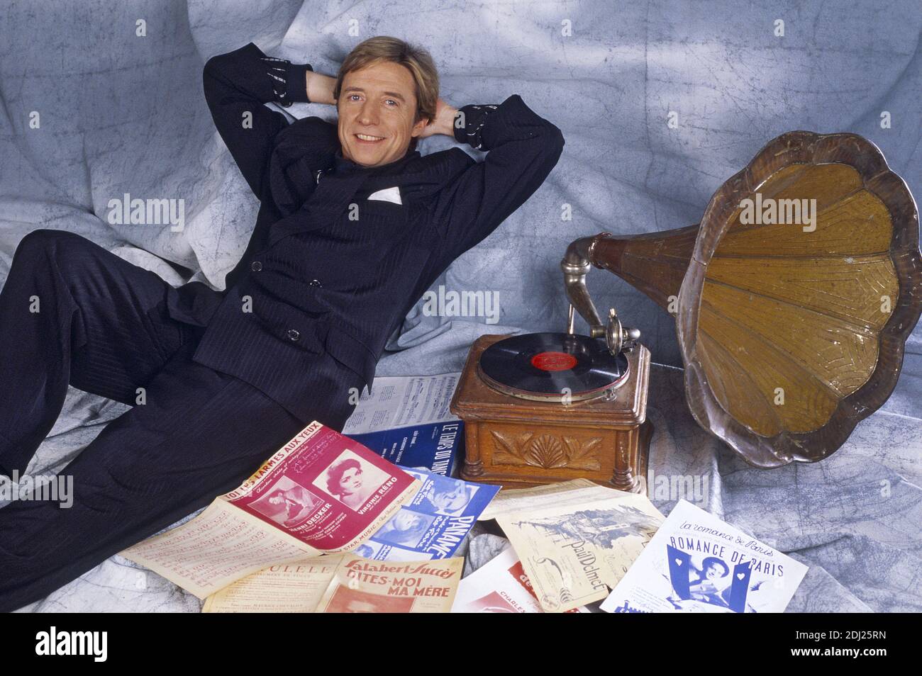 File photo taken in the 80's of late TV personality Pascal Sevran in ...