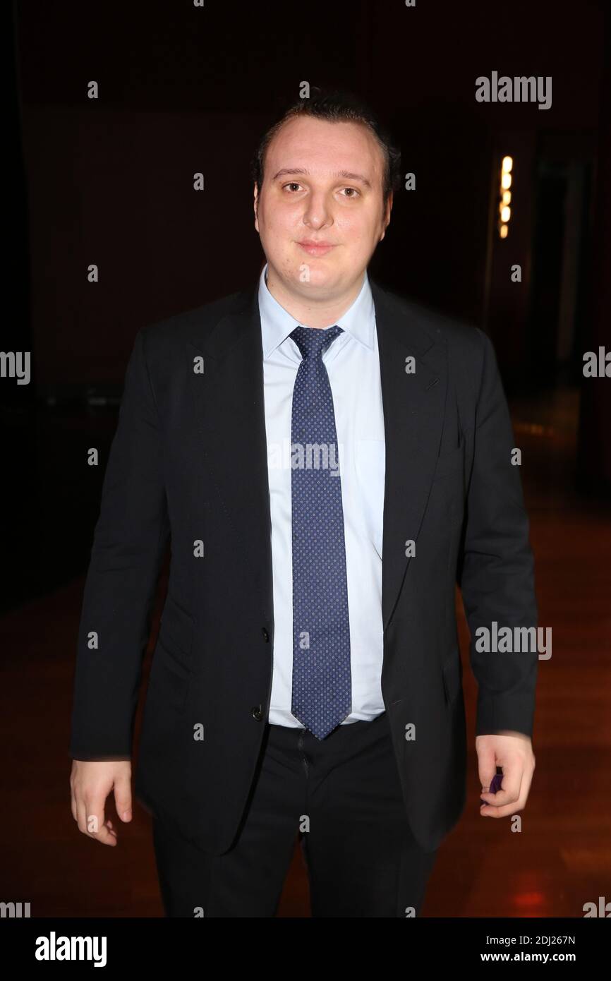 Martin Rey-Chirac attending the opening of the exhibition 'Jacques ...