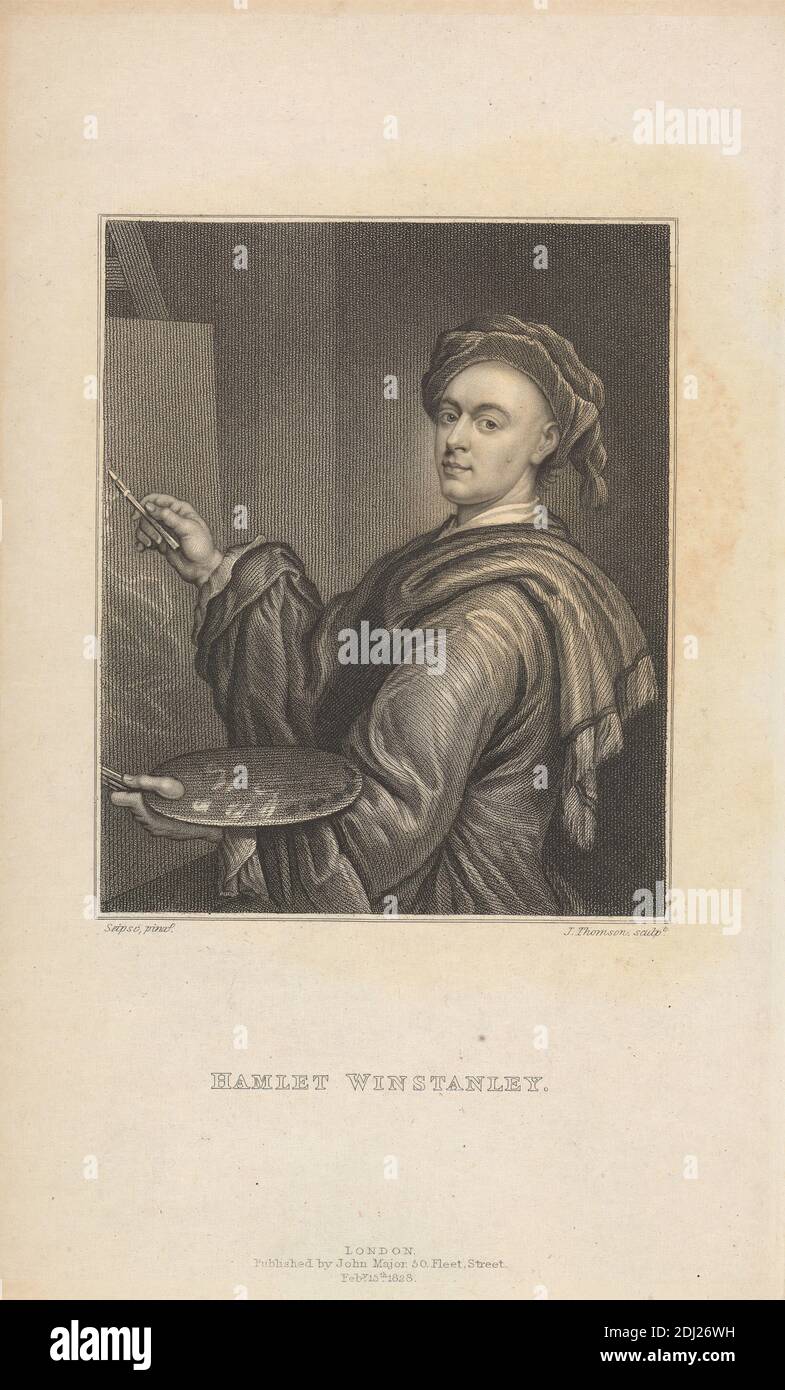 Hamlet Winstanley, James Thomson, 1800–1883, British, after Hamlet ...