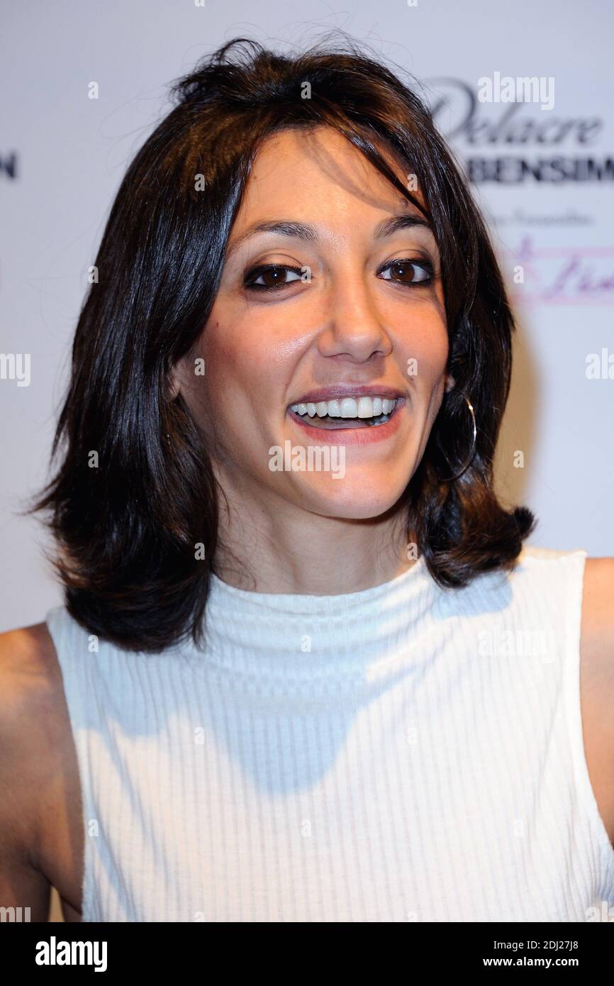 Rebecca Fitoussi assiste a la conference de presse Delacre by Bensimon ...