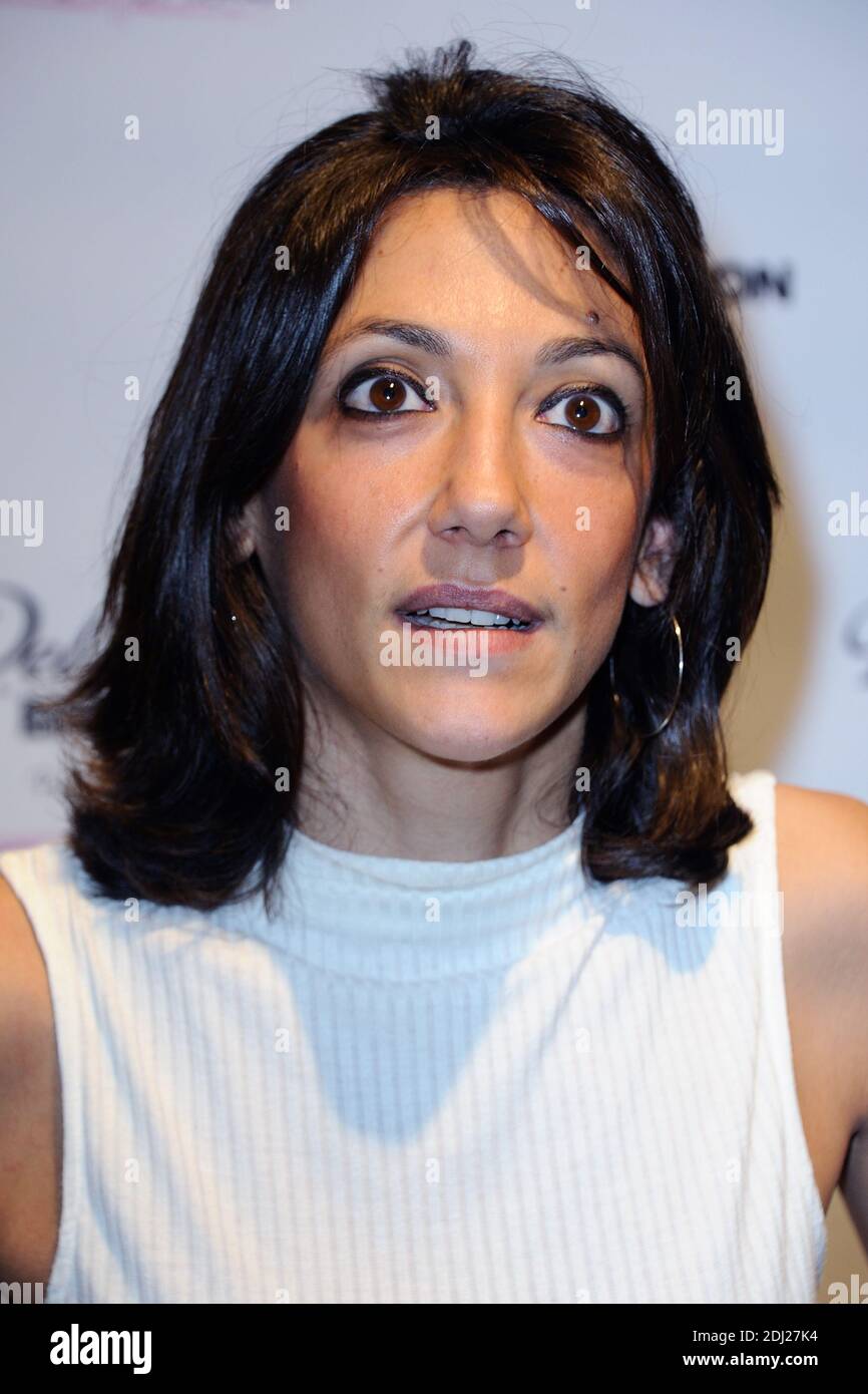 Rebecca Fitoussi assiste a la conference de presse Delacre by Bensimon ...