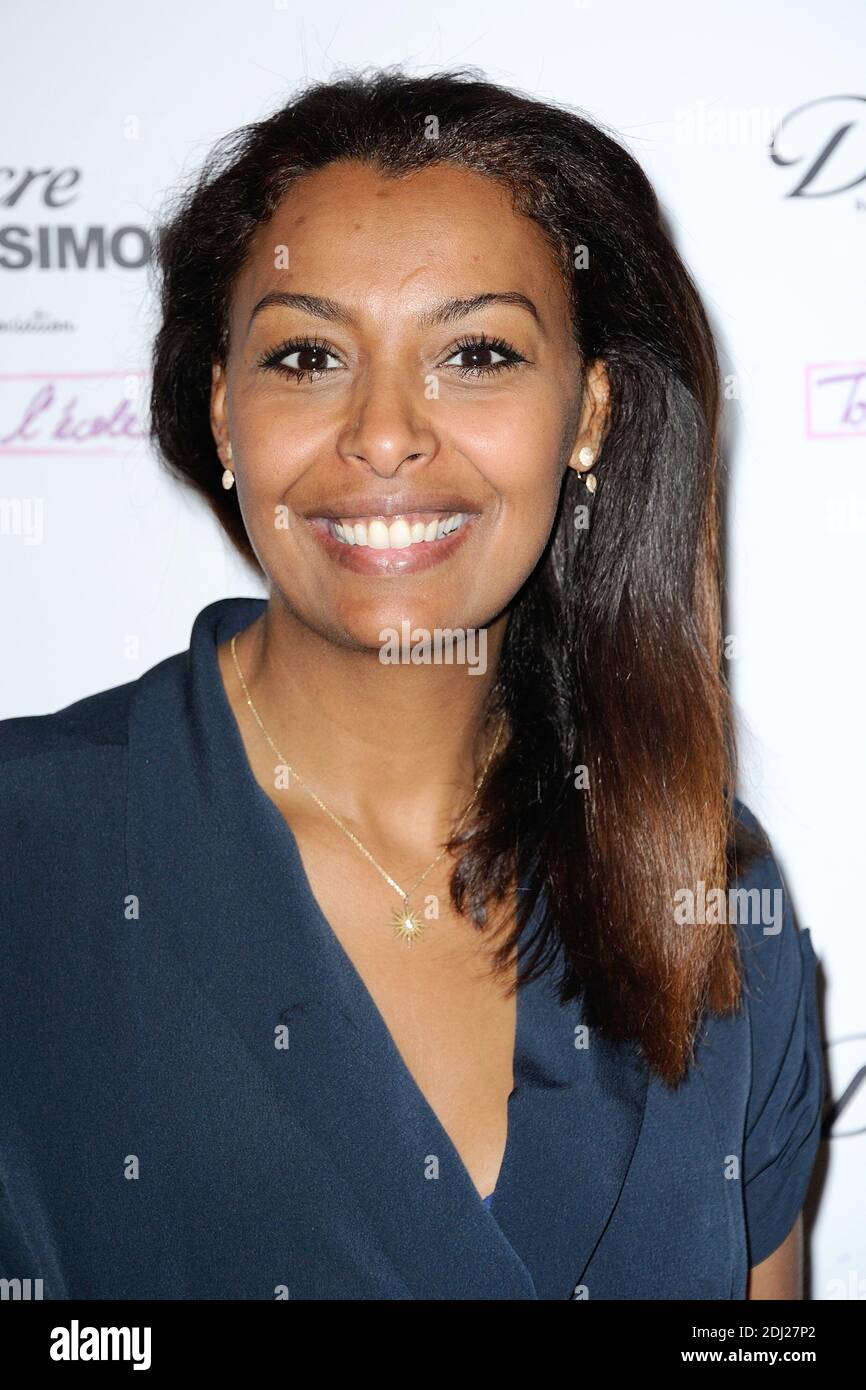 Samira Ibrahim assiste a la conference de presse Delacre by Bensimon a ...