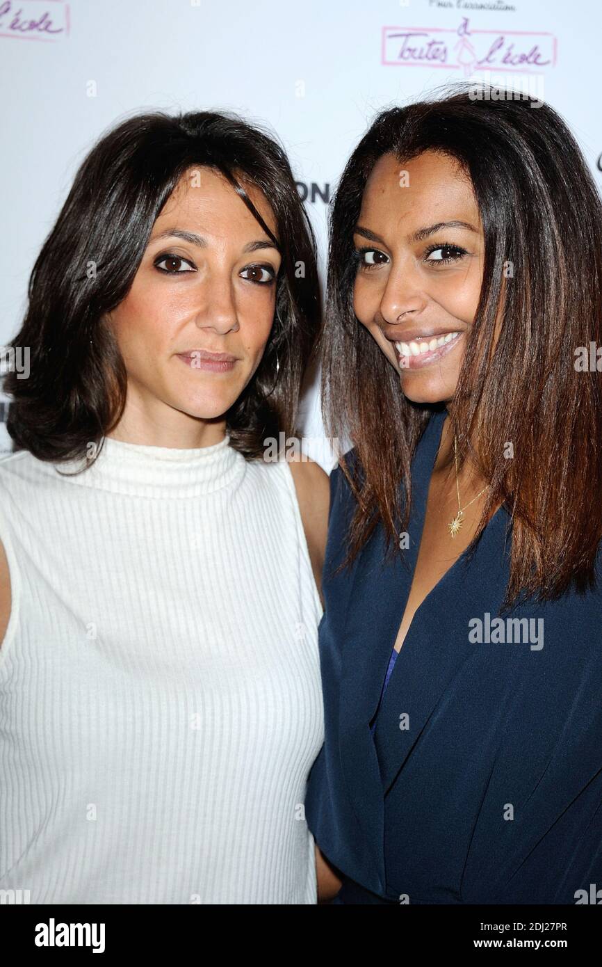 Rebecca Fitoussi et Samira Ibrahim assistent a la conference de presse ...