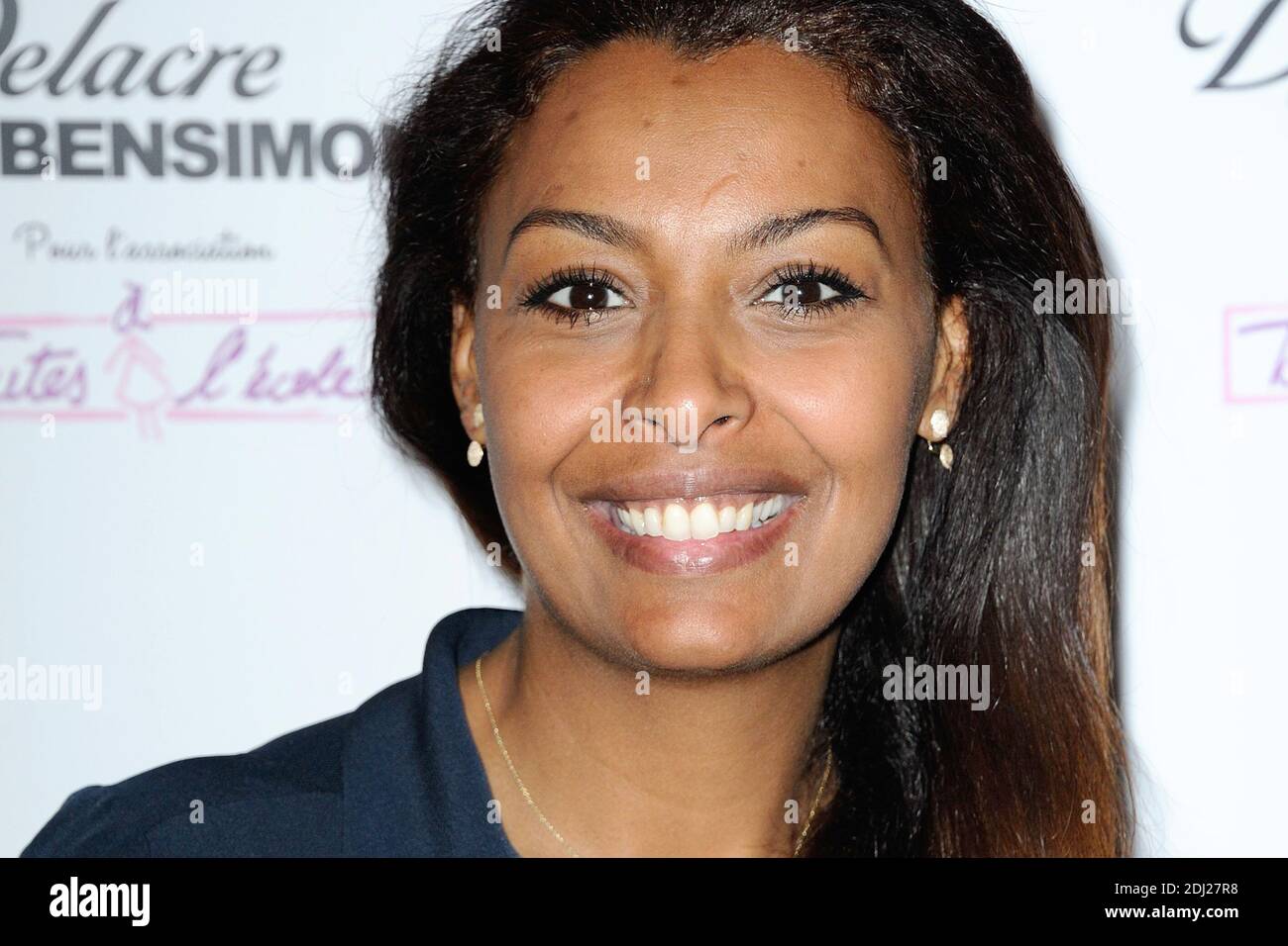 Samira Ibrahim assiste a la conference de presse Delacre by Bensimon a ...