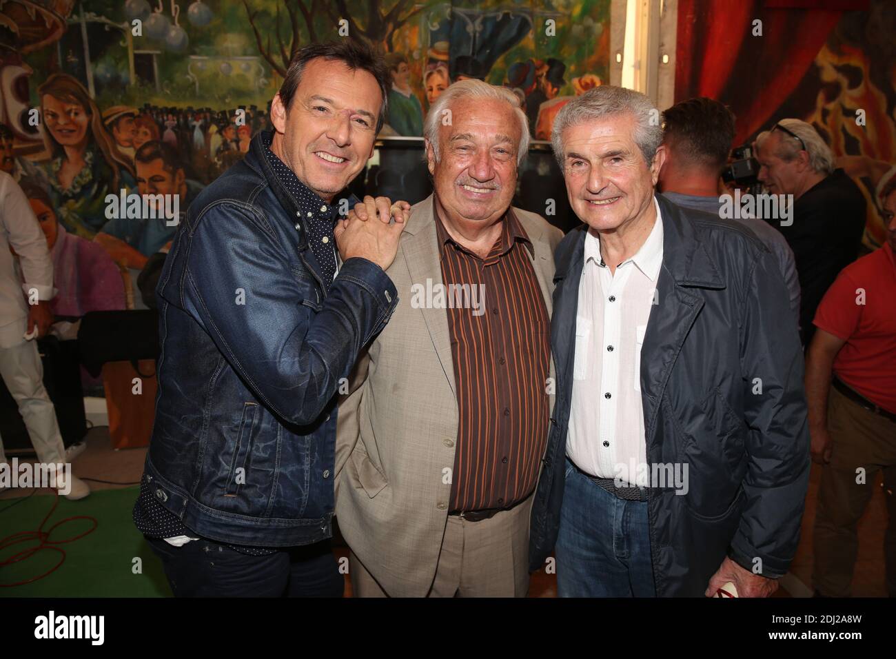 Claude Lelouch, Marcel Campion and Jean-Luc Reichmann attending the ...