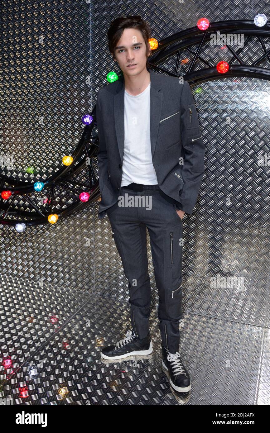 Alain-Fabien Delon arriving at the Christian Dior Homme show during ...