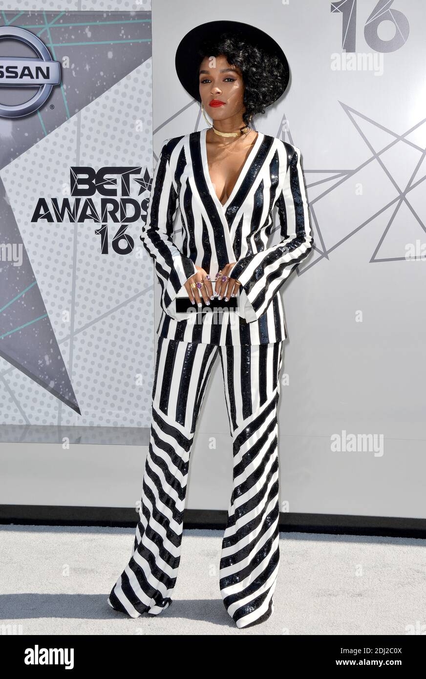 Janelle Monae attends the 2016 BET Awards at Microsoft Theater on June ...