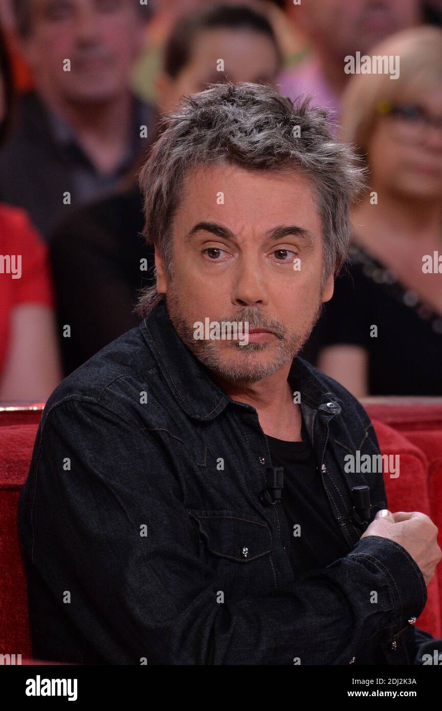 Jean-Michel Jarre A the taping of Vivement Dimanche in Paris, France ...