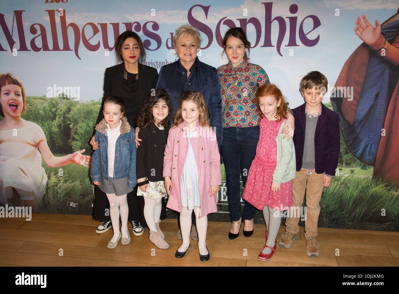 GOLSHIFTEH FARAHANI, MURIEL ROBIN, ANAÏS DEMOUSTIER, JUSTINE MORIN ...