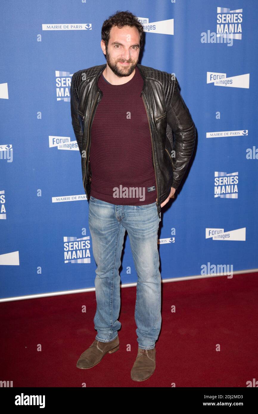 DAVID MORA - OUVERTURE DU 7EME FESTIVAL 'SERIES MANIA' 2016 AU GRAND ...