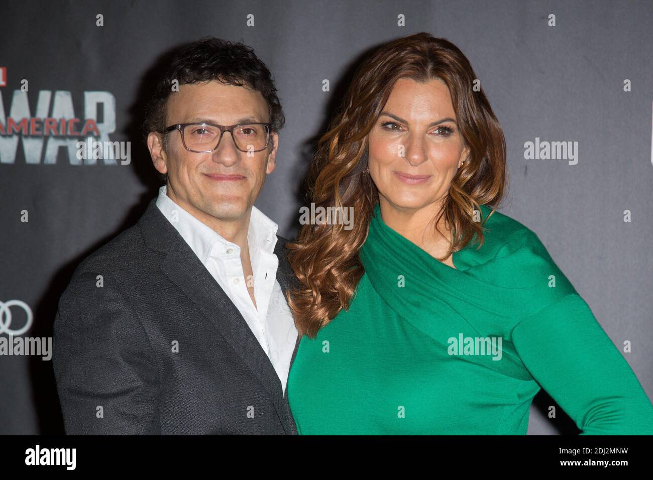 ANTHONY RUSSO ET SA FEMME ANN RUSSO - PREMIERE DU FILM 'CAPTAIN AMERICA ...