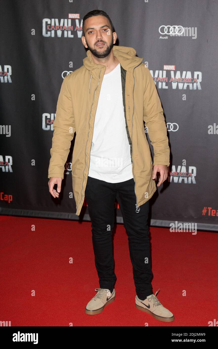 JHON RACHID (YOUTUBER) - PREMIERE DU FILM 'CAPTAIN AMERICA : CIVIL WAR ...