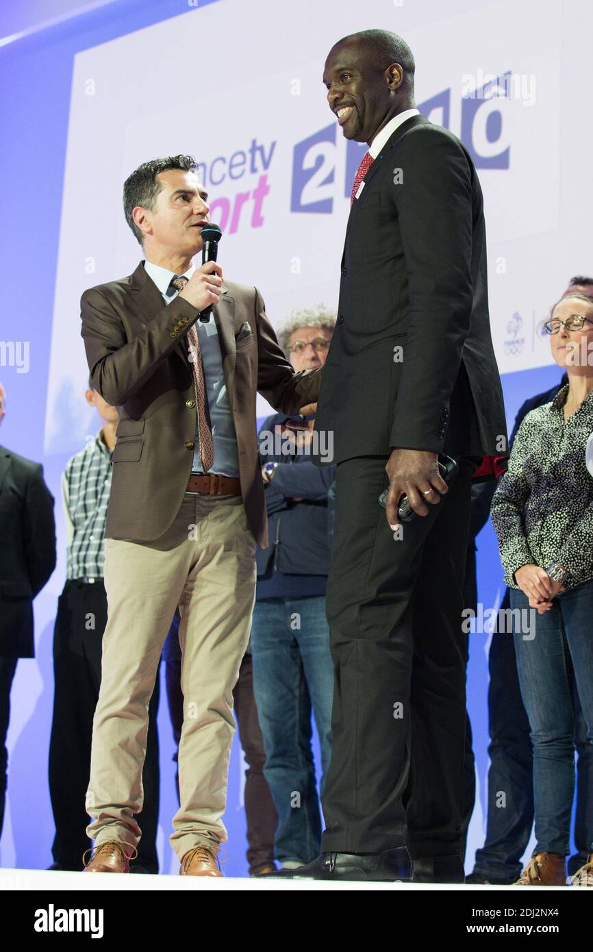 PASCAL GENTIL - OPERATION J-100 DES JEUX OLYMPIQUES DE RIO AU PALAIS DE ...