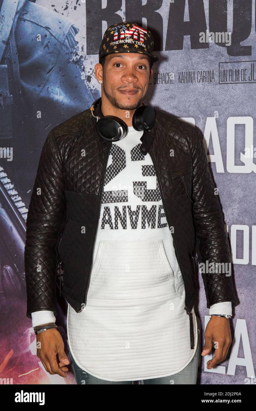 CHRIS V - AVANT-PREMIERE DU FILM 'BRAQUEURS' AU UGC LES HALLES Photo by ...