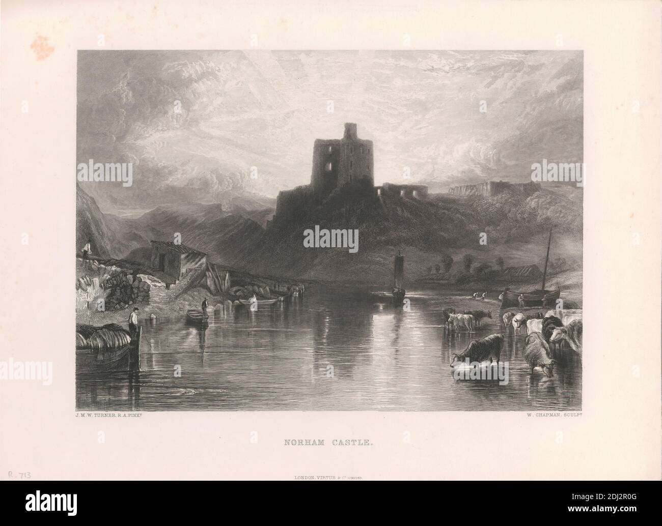 Norham Castle, William Chapman, 1817–1879, British, after Joseph ...