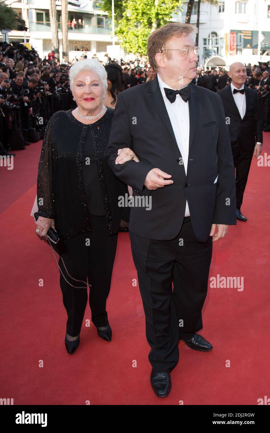 Line Renaud and Dominique Besnehard - 69EME FESTIVAL DE CANNES 2016 ...