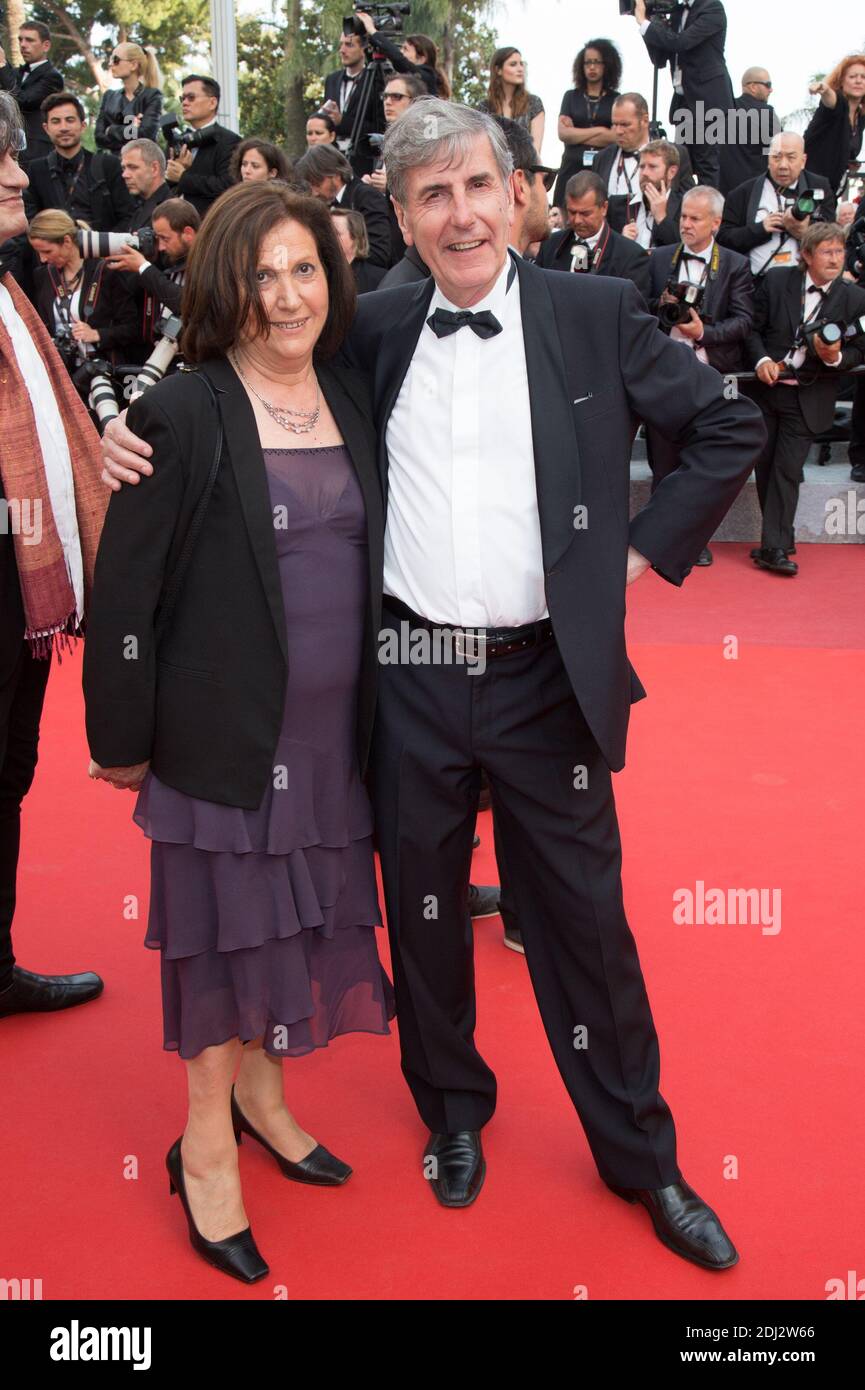 Bernard Menez et sa femme - CANNES 2016 - MONTEE DES MARCHES DU FILM ...