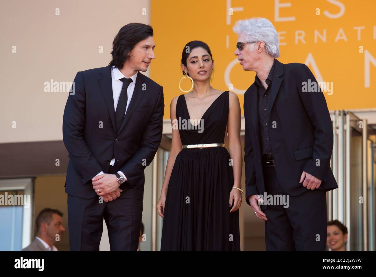 ADAM DRIVER, GOLSHIFTEH FARAHANI, JIM JARMUSCH - CANNES 2016 - MONTEES ...