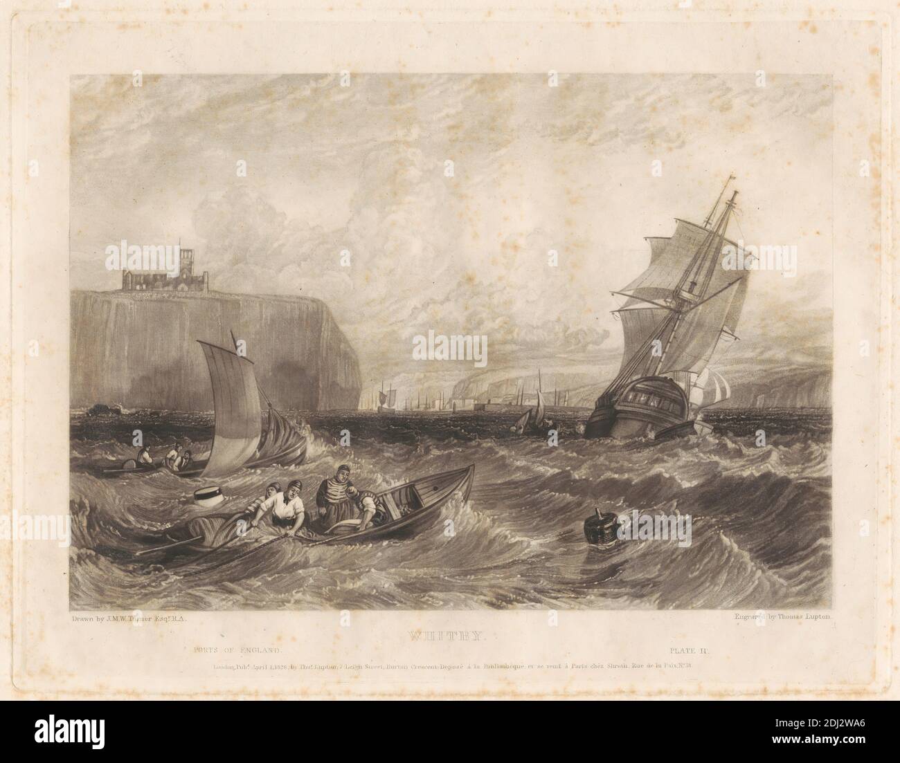 Whitby, Thomas Goff Lupton, 1791–1873, British, after Joseph Mallord ...