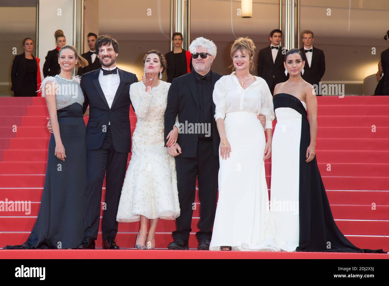 Michelle Jenner, Daniel Grao, Emma Suarez, Pedro Almodovar, Adriana ...