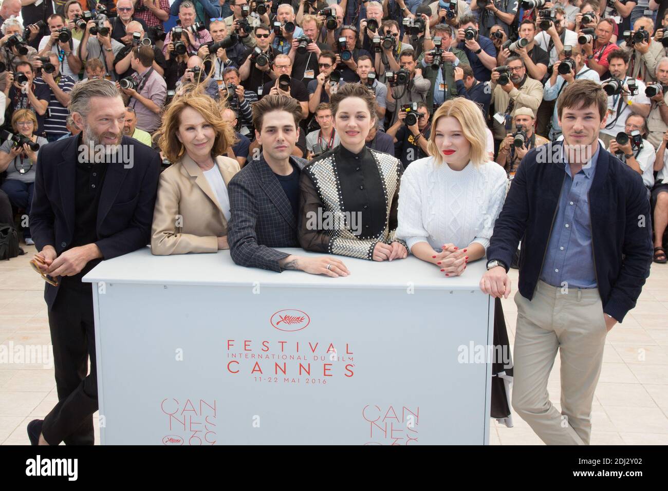 VINCENT CASSEL, NATHALIE BAYE, XAVIER DOLAN, MARION COTILLARD, LEA SEYDOUX, GASPARD ULLIEL ...