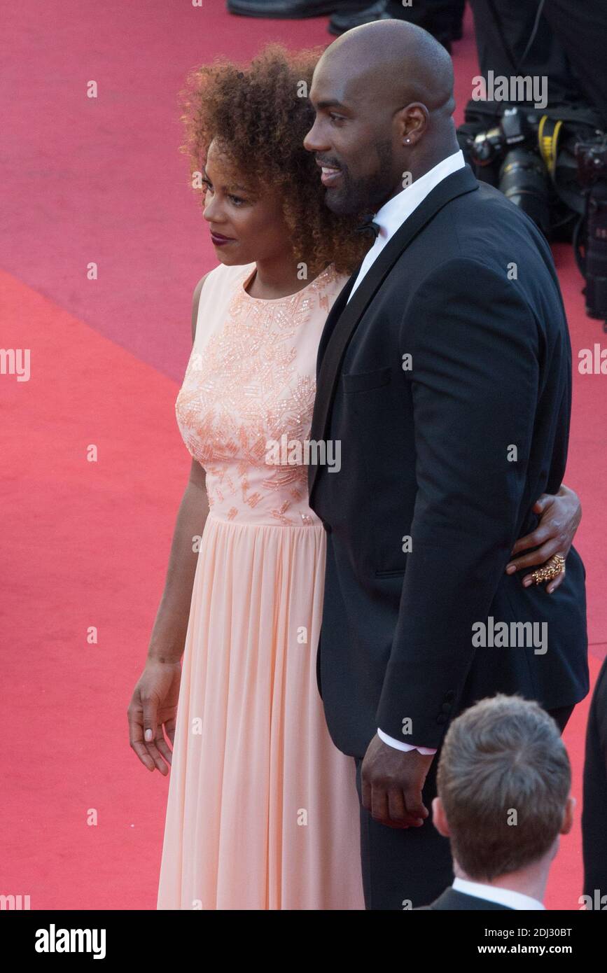 Teddy Riner, Luthna - CANNES 2016 - MONTEE DU FILM 'ELLE' Photo by ...