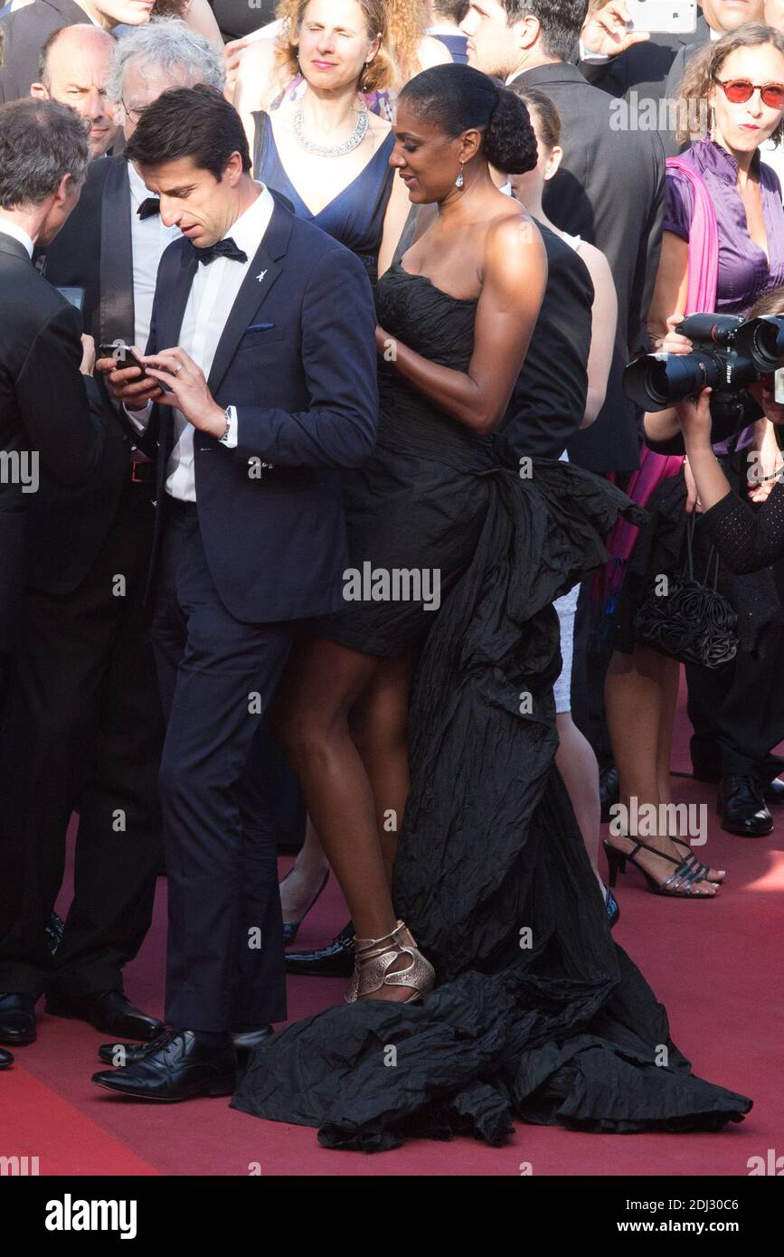 Tony Estanguet, Marie-Jose Perec - CANNES 2016 - MONTEE DU FILM 'ELLE ...