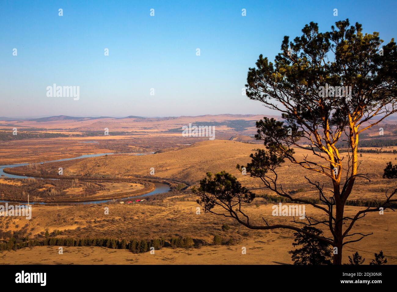 Mongolian landscape hi-res stock photography and images - Alamy