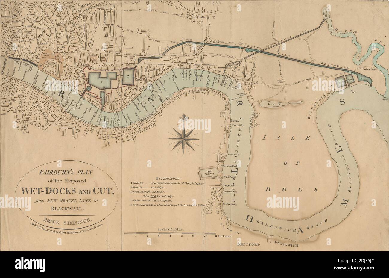 London docks 19th century hi-res stock photography and images - Alamy