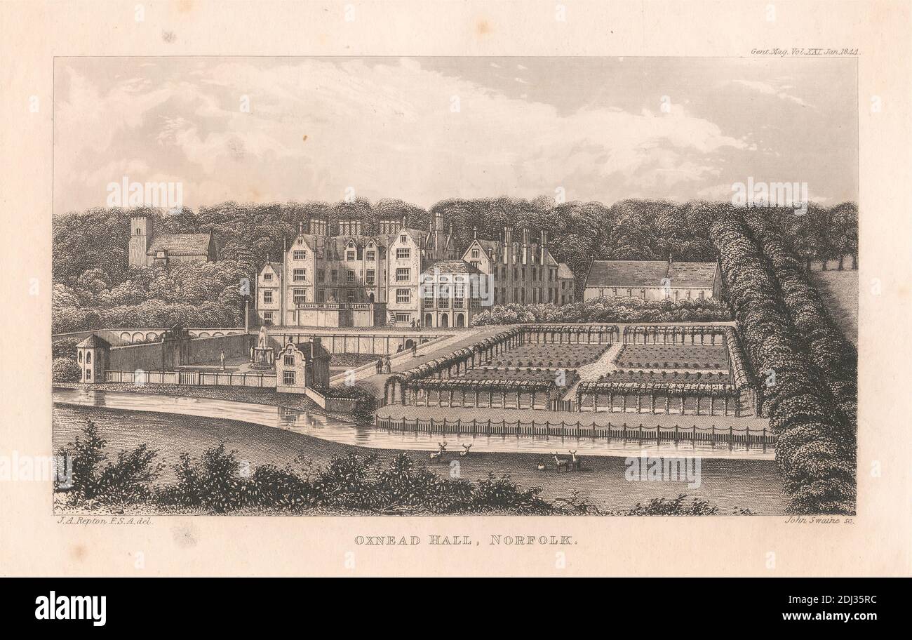 John adey repton hi-res stock photography and images - Alamy