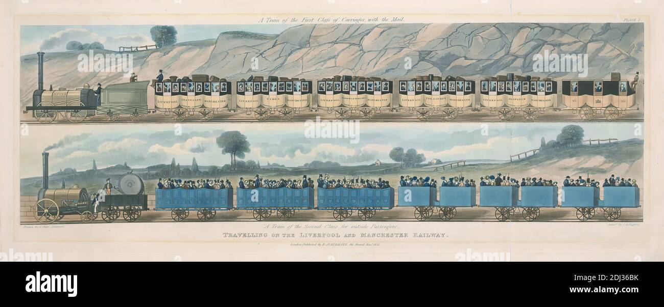 Travelling on the Liverpool & Manchester Railway: A Train of the First ...