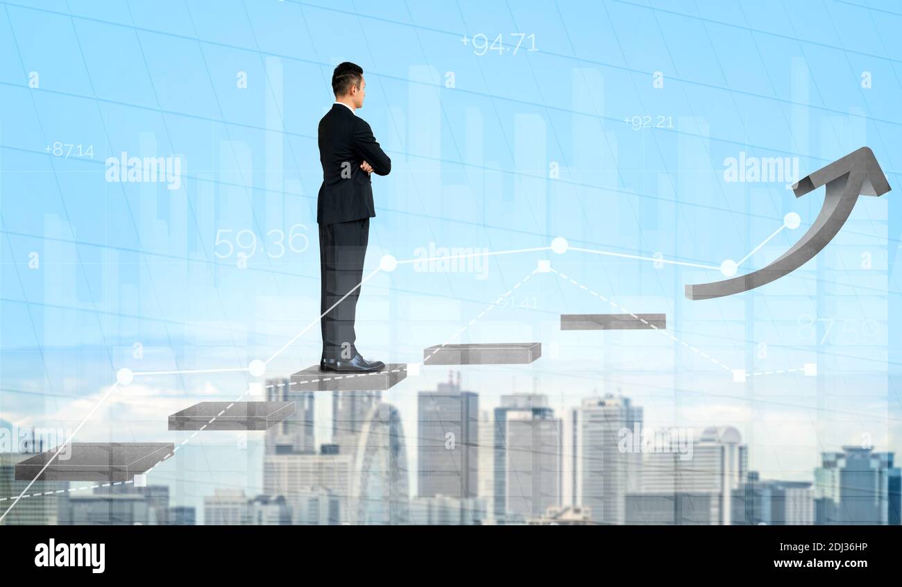 Office ladder climb hi-res stock photography and images - Alamy