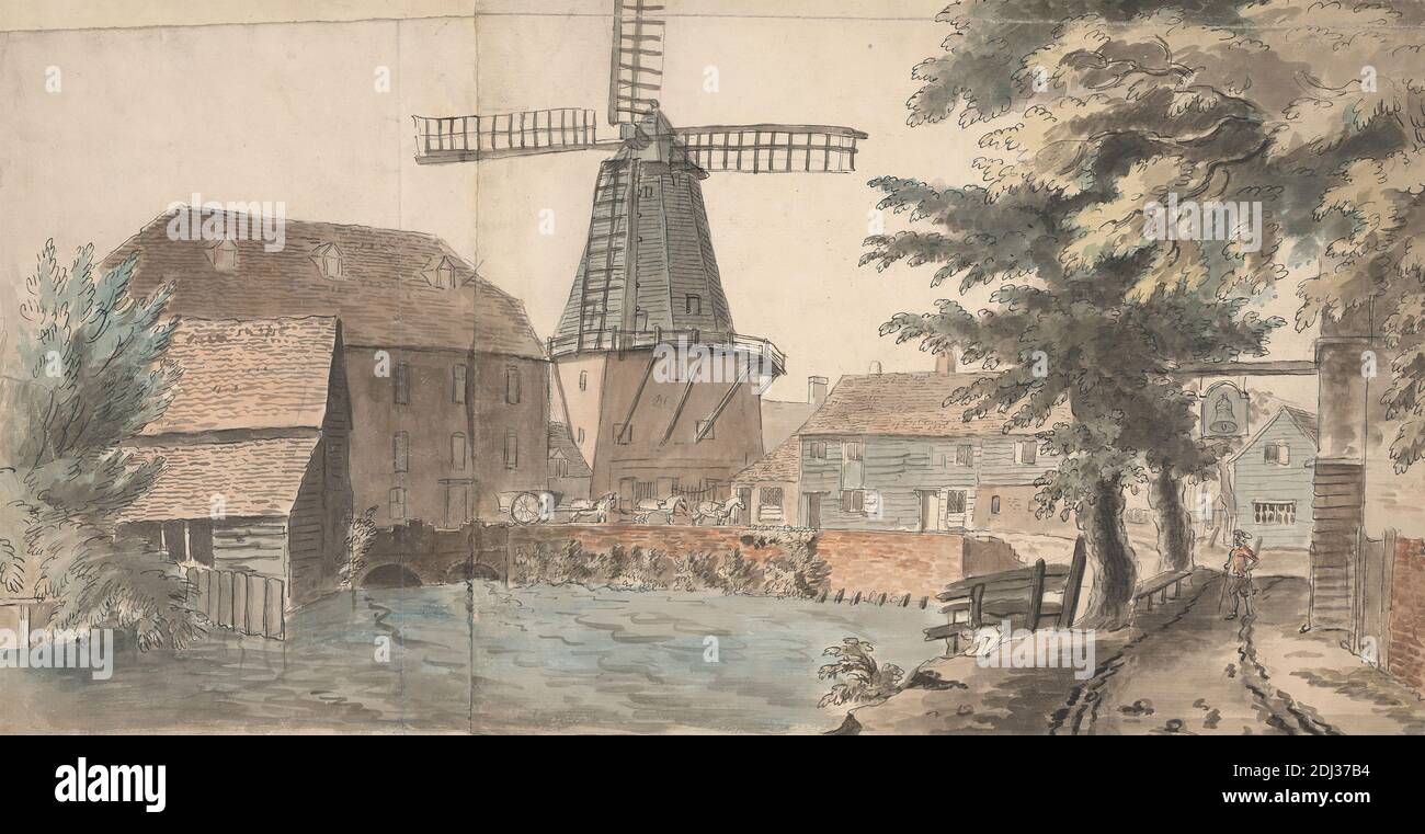 The Windmill, Wandsworth Surrey, Capt. Francis Grose, 1731–1791 ...
